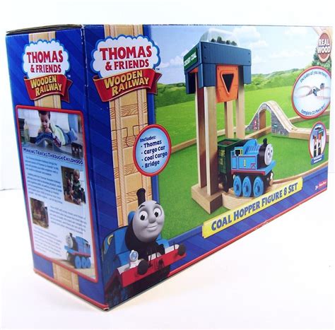 Thomas And Friends Coal Hopper Train 22 Pc Set Figure 8 Track Cargo Car