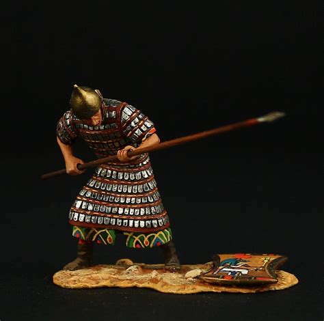 Tin Soldier Collectible Hittite Warrior Xiv C Bc 54 Mm Etsy
