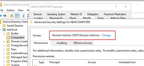active directory domain join own accounts security considerations