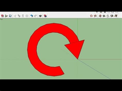 Sketchup Tutorial Rotate With Angle YouTube