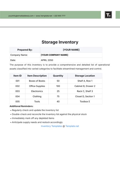 Free Drink Inventory Template To Edit Online