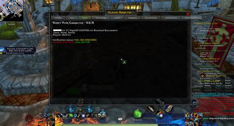 hardcore wow addon bug all hc progress gone r wow
