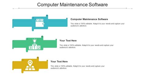 Computer Maintenance Software Ppt Powerpoint Presentation Pictures Background Cpb Presentation