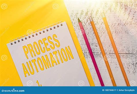 Handwriting Text Process Automation Concept Meaning Transformation Streamlined Robotic To Avoid