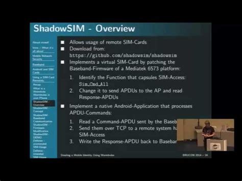 Brucon Talk Stealing A Mobile Using Wormholes From Brucon Security Conference Class Central