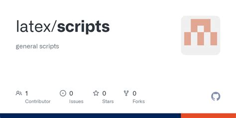 Github Latexscripts General Scripts