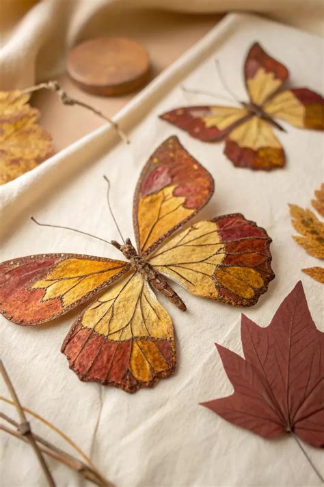 Crafts With Nature Nature Crafts For Adults Autumn Leaf Diy Fall