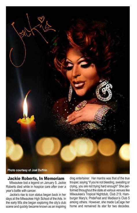 Jackie Roberts Bio People In The History Of Gay And Lesbian Life Wisconsin