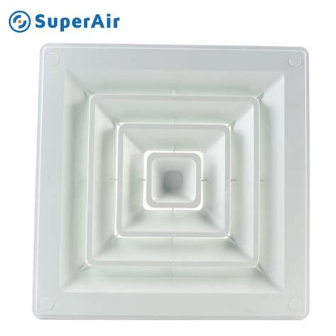 Superair Aluminium Square Ceiling Diffuser Sd C