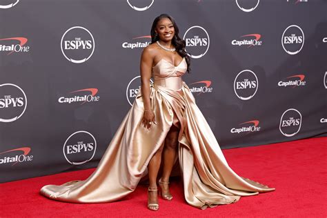 Simone Biles Catches Eyes In A Breathtaking Look At The Espys As Her