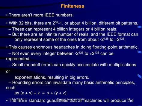PPT Floating Point Arithmetic PowerPoint Presentation Free Download ID