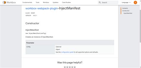 Workbox Webpack Plugin Documentation Not Complete Issue GoogleChrome Workbox GitHub