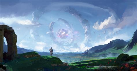 Wallpaper Digital Art Artwork Concept Art Landscape Nature