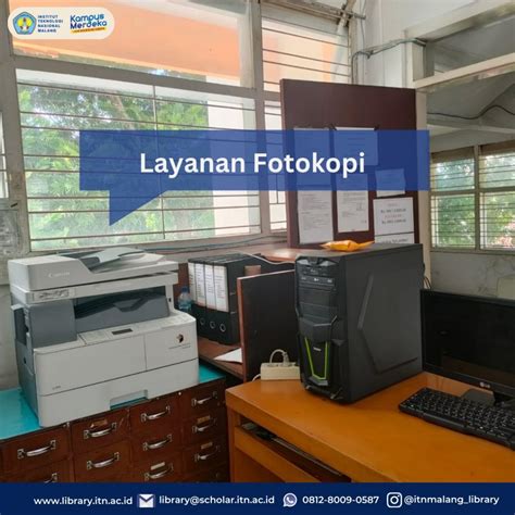 Fasilitas Official Site Itn Library Website Perpustakaan Itn Malang
