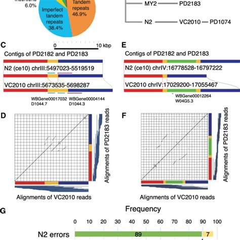 Comparison Of C Elegans Genome Assemblies Download Scientific Diagram
