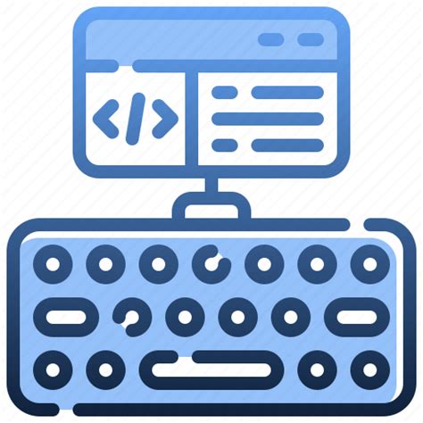 Keyboard Coding Programming Computer Icon Download On Iconfinder