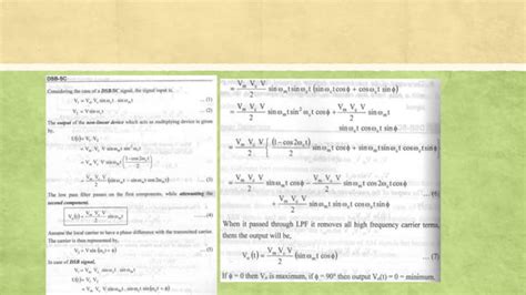 Generation Of Dsb Sc Using Diode Ring Modulator Or Chopper Modulator Pptx