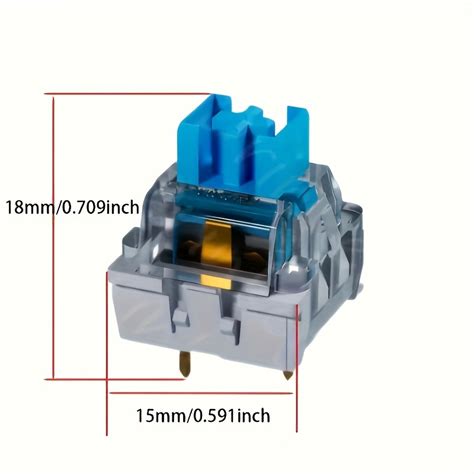 Mechanical Keyboard Switch Linear Tactile Silent Switches 110pcs 3Pin Manual Lubrication