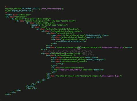 Abstract Background With Program Code Stock Vector Illustration Of Information Function