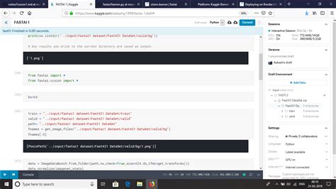 Platform Kaggle Kernels Part 1 2019 Deep Learning Course Forums