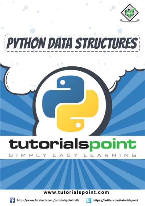 Python Data Structure Tutorial I Ii About The Tutorial Computers Store And Process Data With