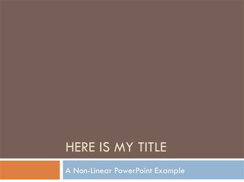 Nonlinear Powerpoint Example Ppt Computer Software And Applications