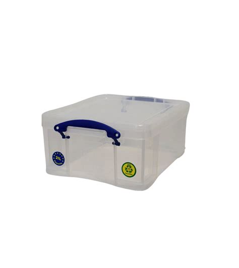 21L Storage Box With Secure Lid