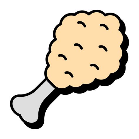 A Perfect Design Icon Of Drumstick 26270759 Vector Art At Vecteezy