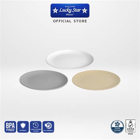 Jual Lucky Star Piring Ceper 26 Korean Piring Makan Piring Saji