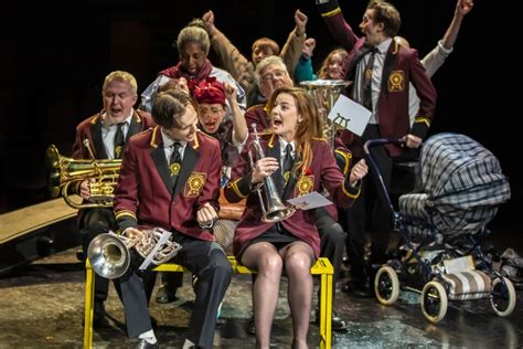 Cast Of Brassed Off At Theatre By The Lake