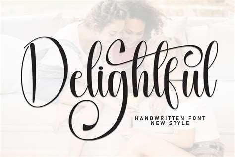 delightful font