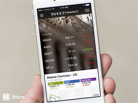 Yahoo Finance Update Brings All New Look Better Personalization Imore