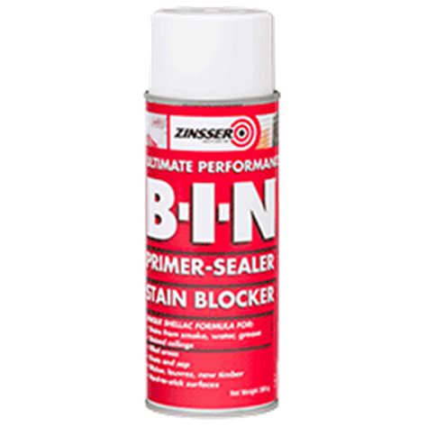 ZINSSER B I N SHELLAC BASE PRIMER SEALER STAIN BLOCKER G Agnew Building Supplies