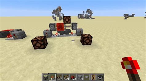 Minecraft Simple Minecrat Station And Hopper Timer Pulse Youtube