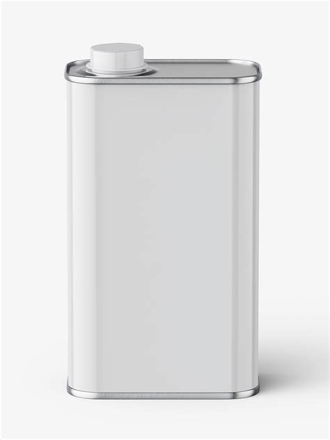 Rectangle Tin Can Mockup Smarty Mockups