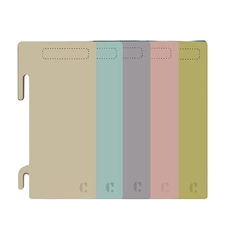 Binder Divider Separating Tabs Personal File And Folder Dividers Organizer Page Separators