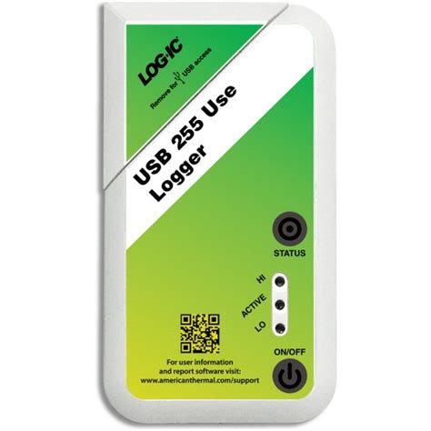 Reusable Log Ic Scientific USB PDF Temperature Data Logger