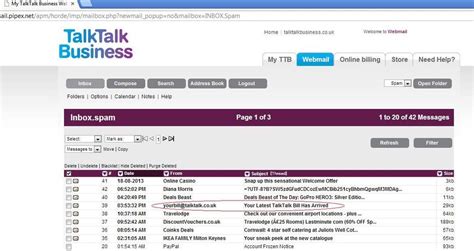 How Can I Whitelist Messages In Webmail Talktalk Community
