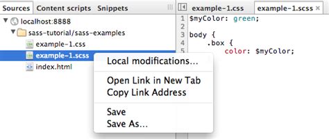 Developing With Sass And Chrome Devtools Envato Tuts
