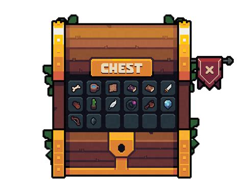 Adventure Ui Ui Pixel Art Asset Pack By Gowl