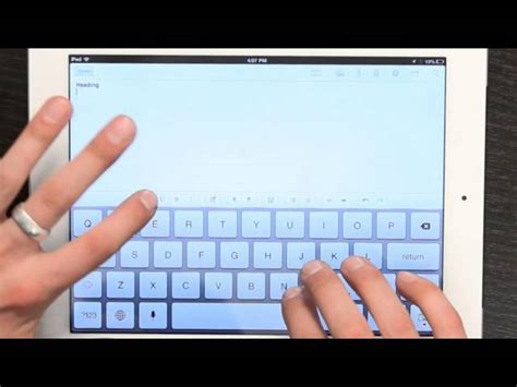 Keyboard Underscore On Ipad