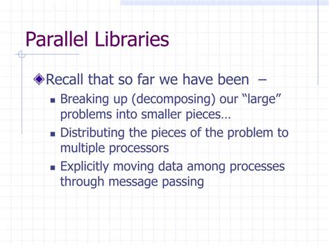 Ppt Cs X Cluster Computing And Programming Parallel Computers