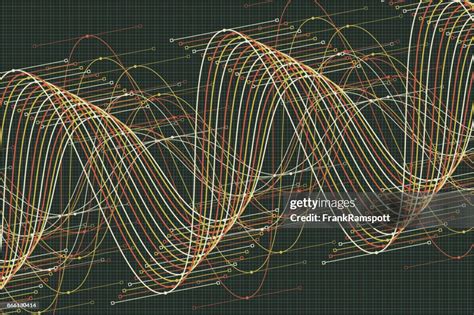 Vintage Vector Sine Wave Graph Pattern Horizontal High Res Vector Graphic Getty Images