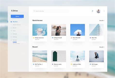 Fluent Design Drive On Behance Fluent Design Drive On Behance