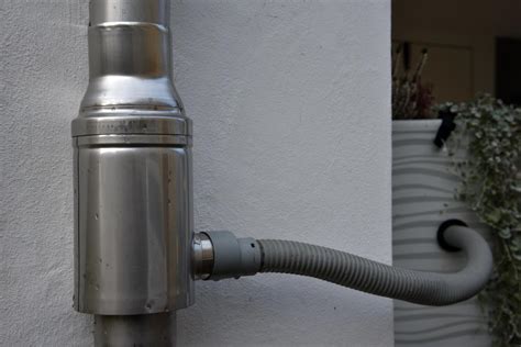 Regenwasserentnahme Leicht Gemacht Fallrohr Installation