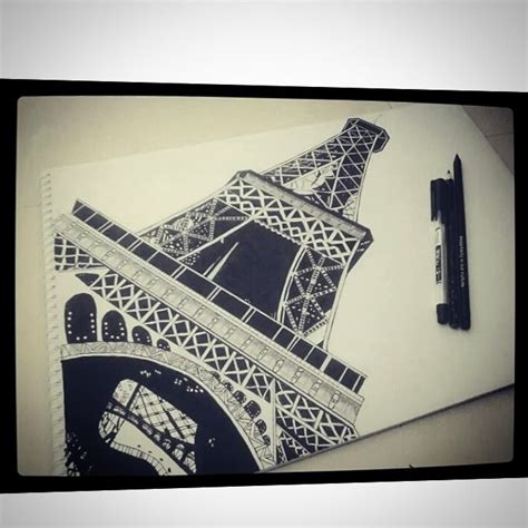 Eiffel Tower A Timeless Sketch