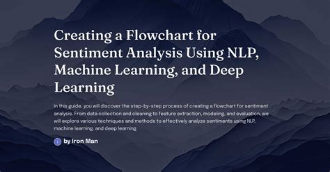 creating a flowchart for sentiment analysis using nlp machine learning