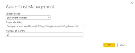 azure cost management connector power query microsoft learn