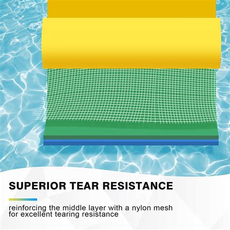 Lily Pad Floating Mat 8x4 9x5 10x5 12x5 Floating Mat For Lake 3 Layer High