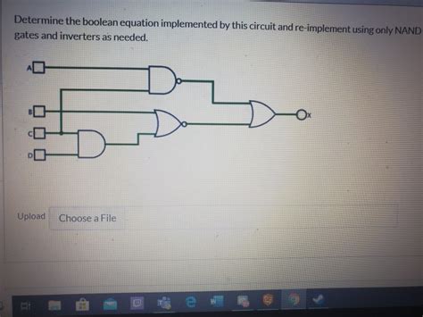 Solved Determine The Boolean Equation Implemented By This Chegg